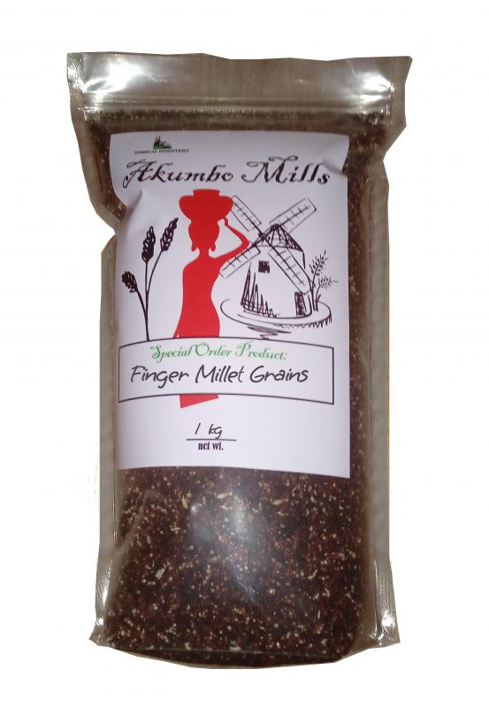 Finger Millet Grains 1kg - Akumbo Mills